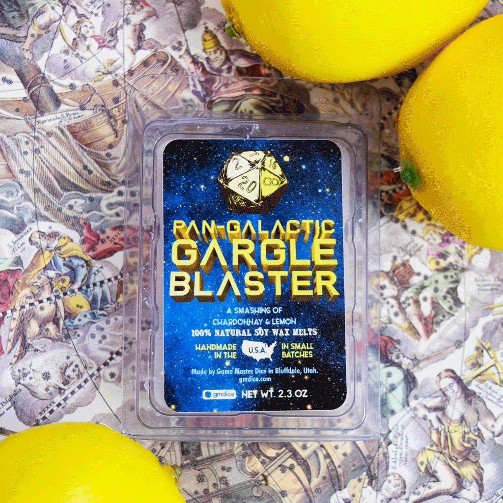 Pan Galactic Gargle Blaster Gaming Candle – GMDICE