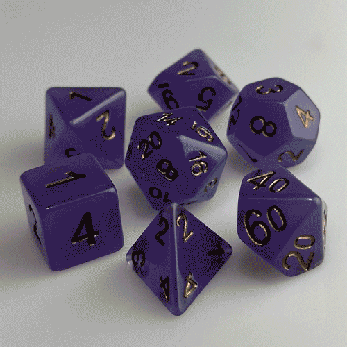 ChromaCasters Thermochromic Dice Set – GMDICE