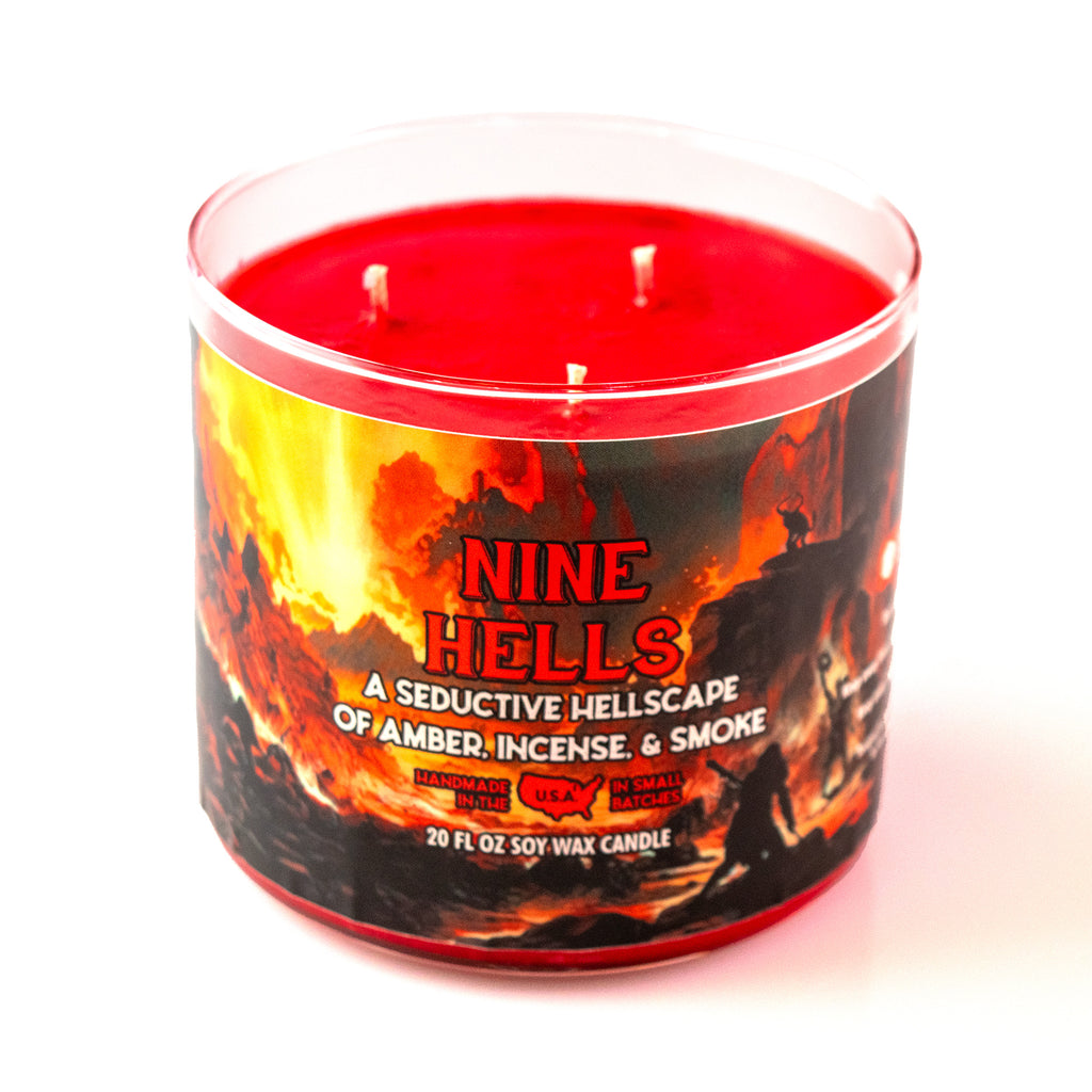Nine Hells Gaming Candle – GMDICE