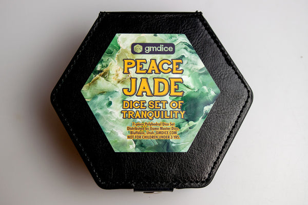 Peace Jade Gemstone Dice Set of Tranquility – GMDICE