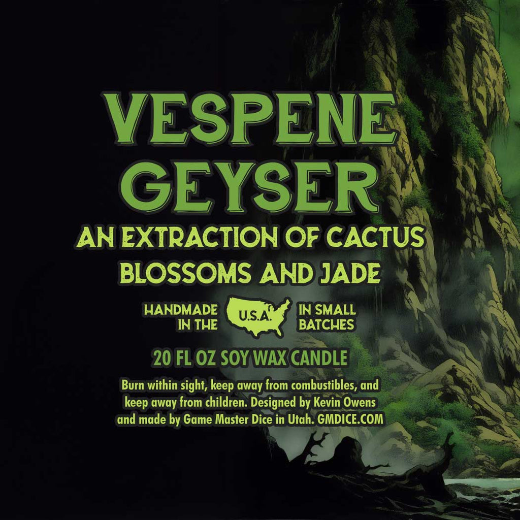 Vespene Geyser Gaming Candle – GMDICE