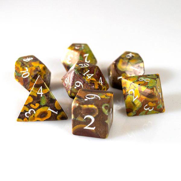 Rhyolite Dice Set of Stealth – GMDICE