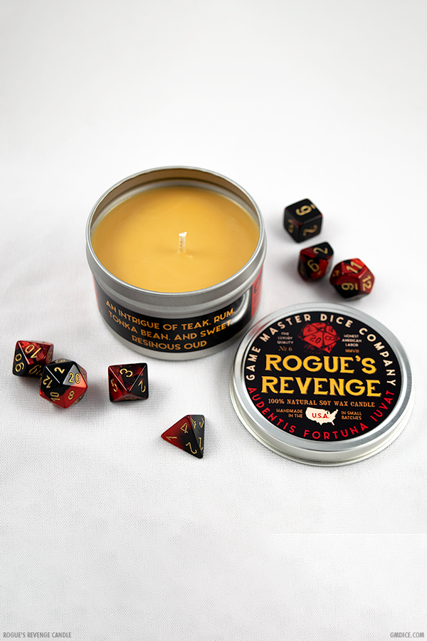 Rogue's Revenge Gaming Candle – GMDICE