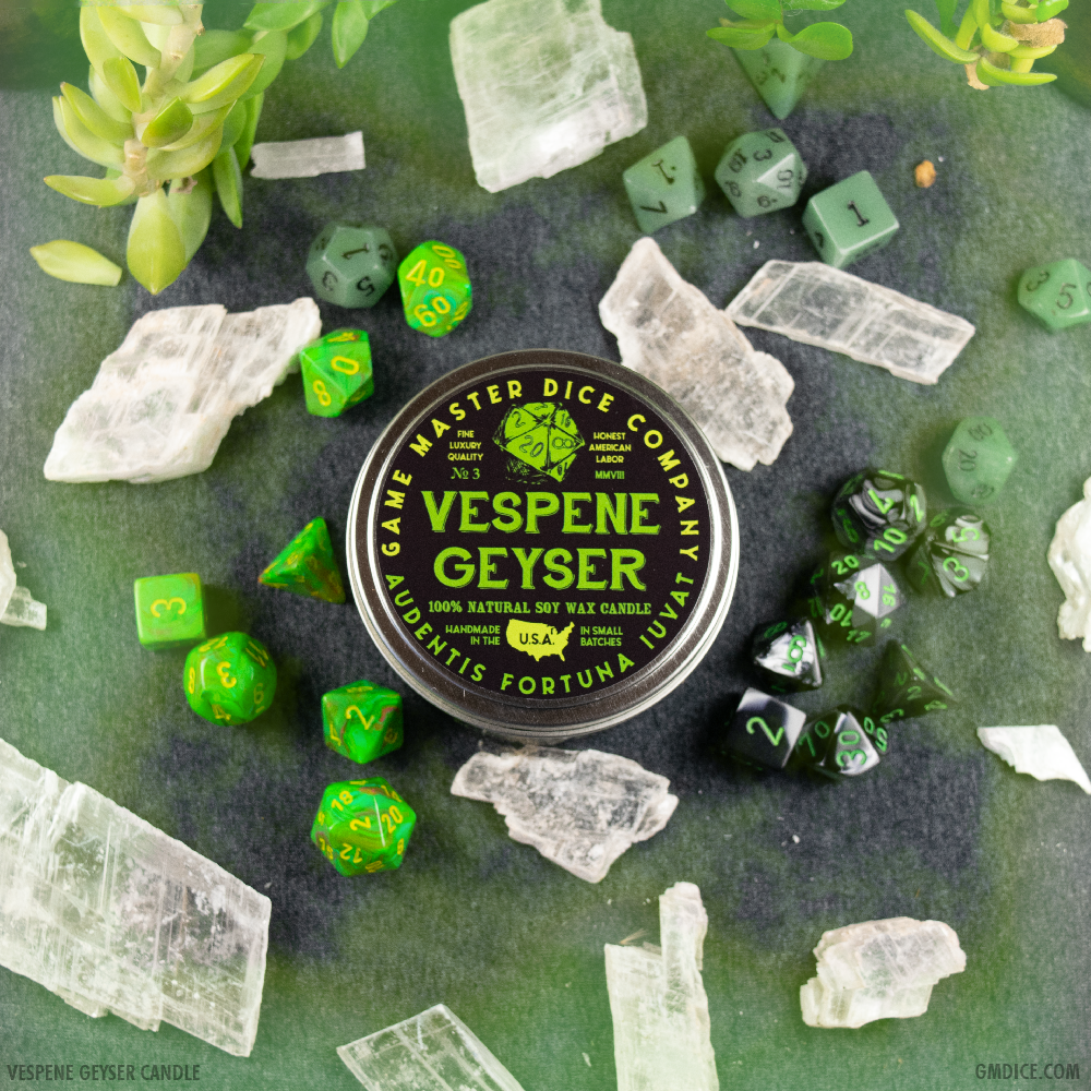 Vespene Geyser Gaming Candle – GMDICE