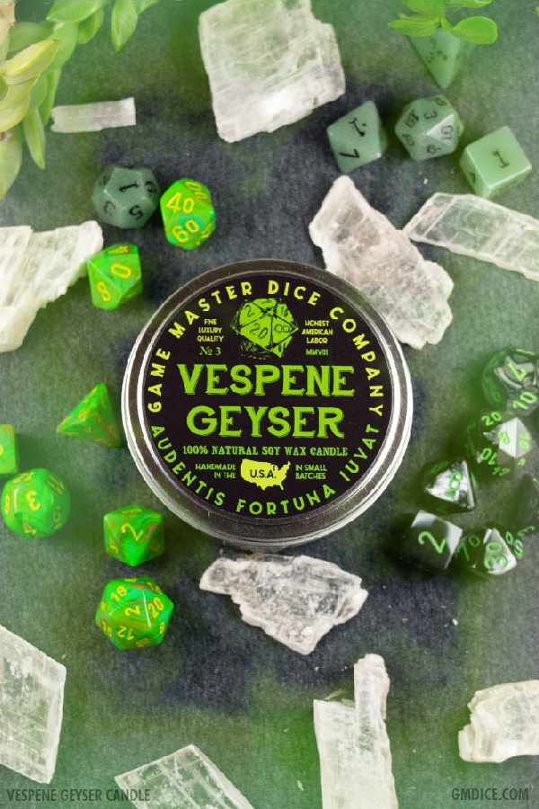 Vespene Geyser Gaming Candle – GMDICE