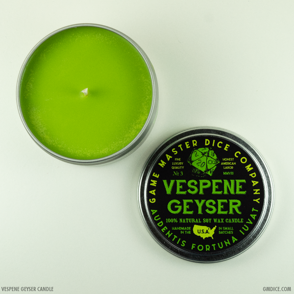 Vespene Geyser Gaming Candle – GMDICE