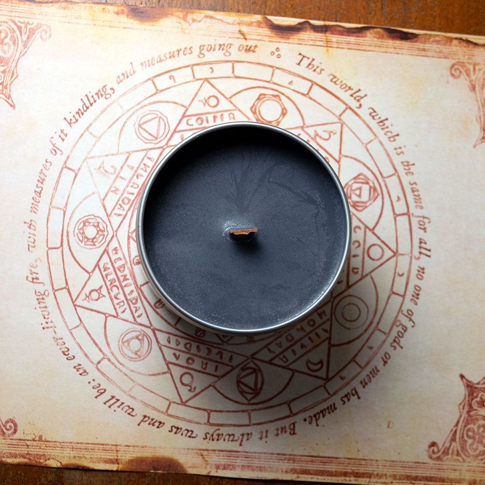 Crackling Campfire Gaming Candle – GMDICE