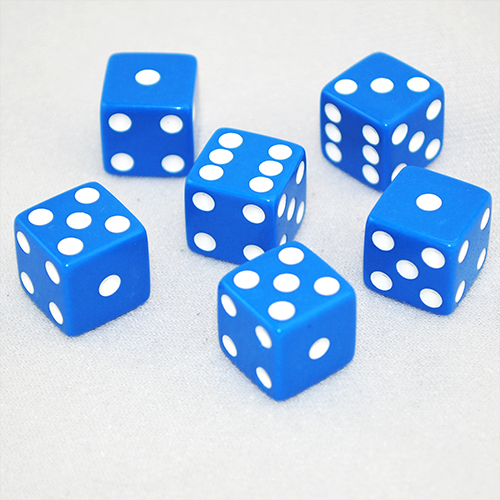 Standard 6-Sided Dice With Spots – GMDICE