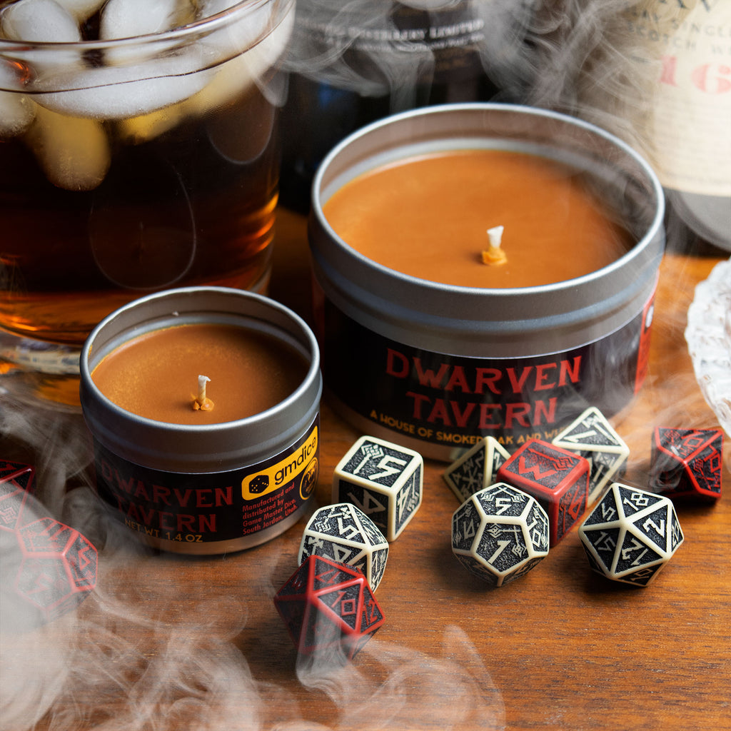 Dwarven Tavern Gaming Candle – GMDICE