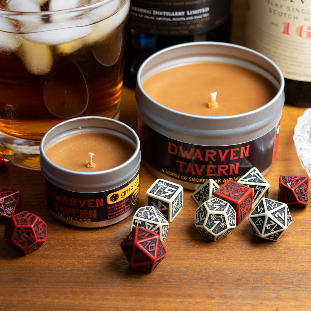 Dwarven Tavern Gaming Candle – GMDICE