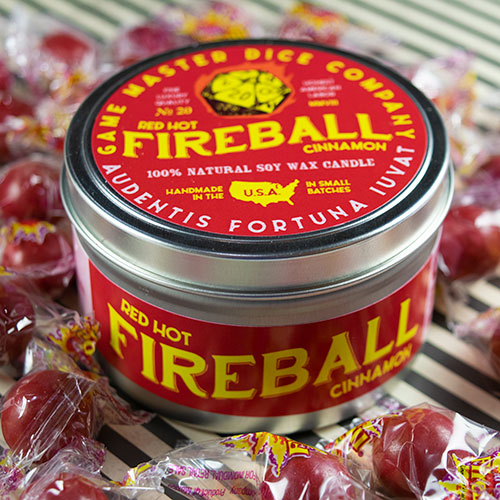 Fireball Gaming Candle – GMDICE