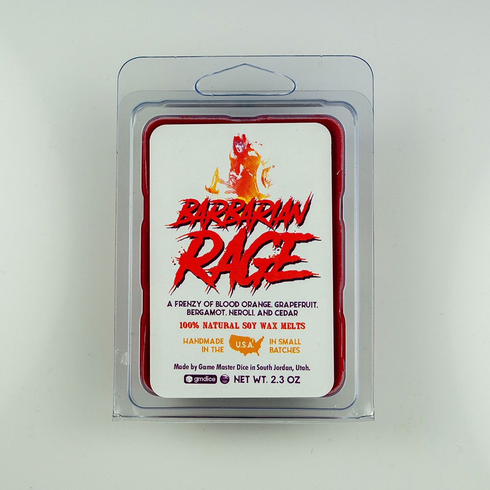 Barbarian Rage Gaming Candle – GMDICE